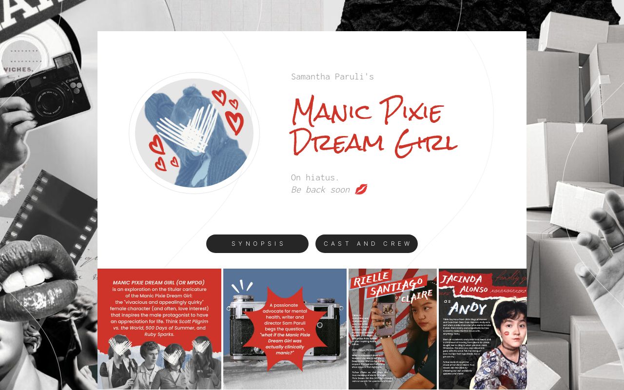 Manic Pixie Dream Girl, the Play
